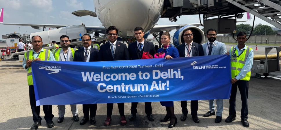 Centrum Air Launches First Flight to Delhi, Opening a New Route