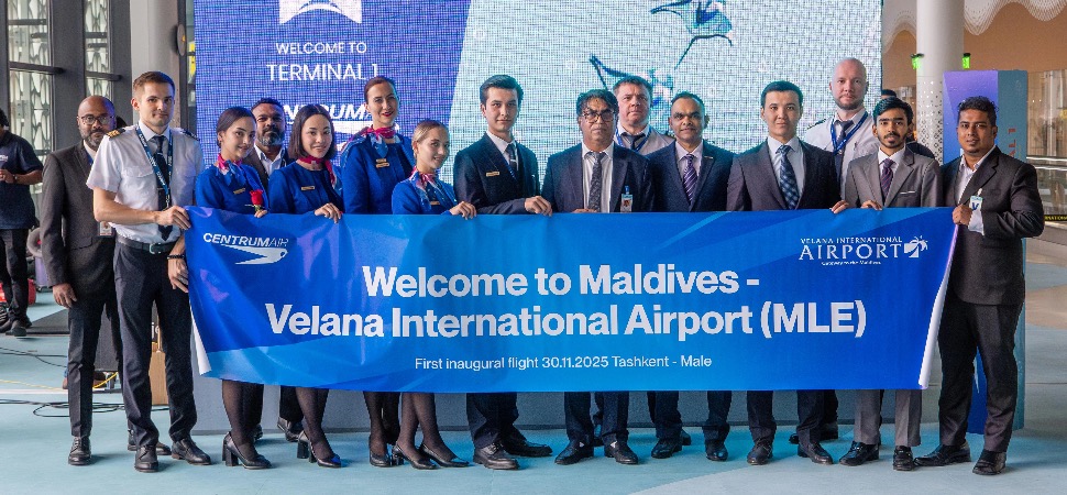 Centrum Air Celebrates Successful Inaugural Flight to the Maldives