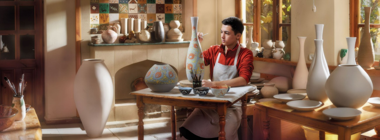 Ceramics of Uzbekistan - workshop of Rakhimov family: traditions ...